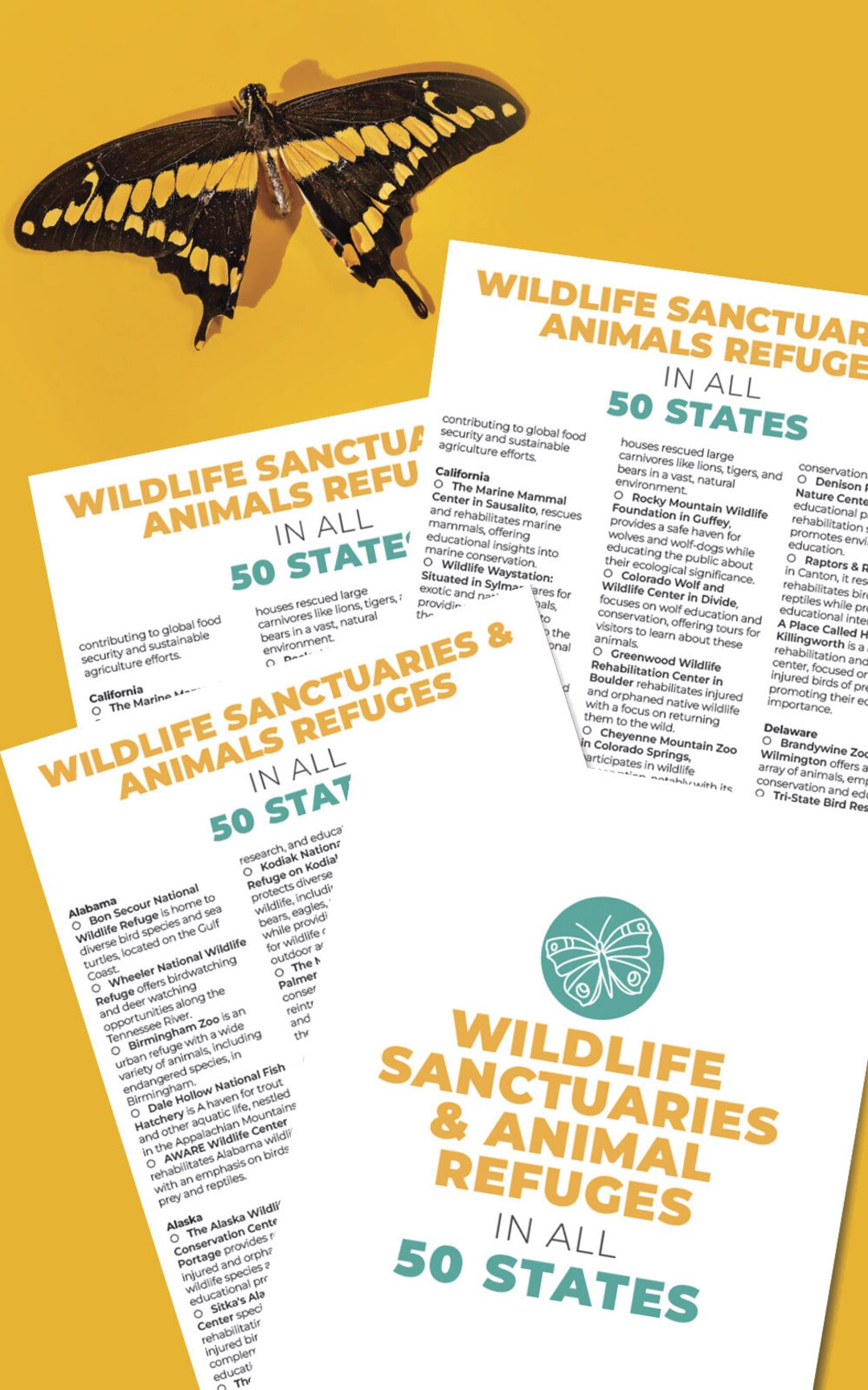 Wildlife Sanctuary Refuges in All 50 States, Wildlife Sanctuary ...