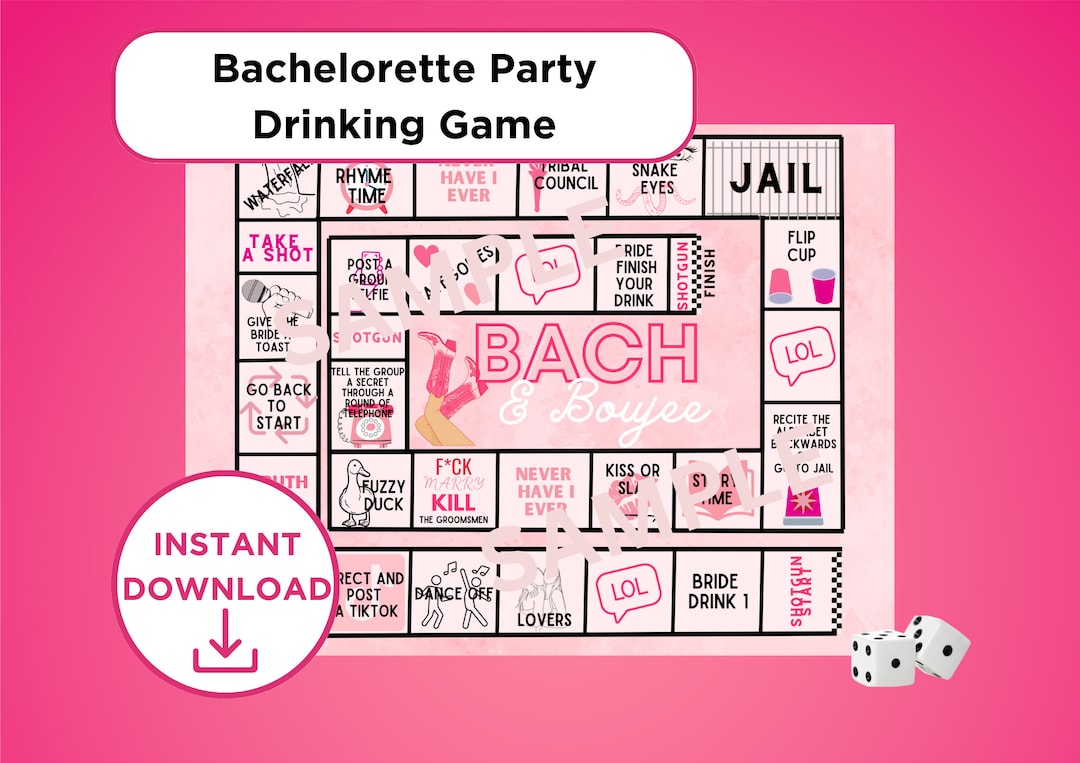 Bachelorette Party Game I Hens Party Game I Stagette Game I Party ...