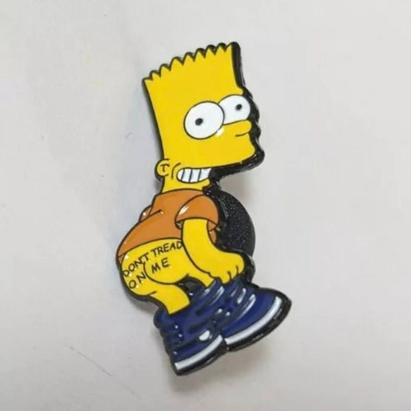 Bart Simpson Pin - Etsy