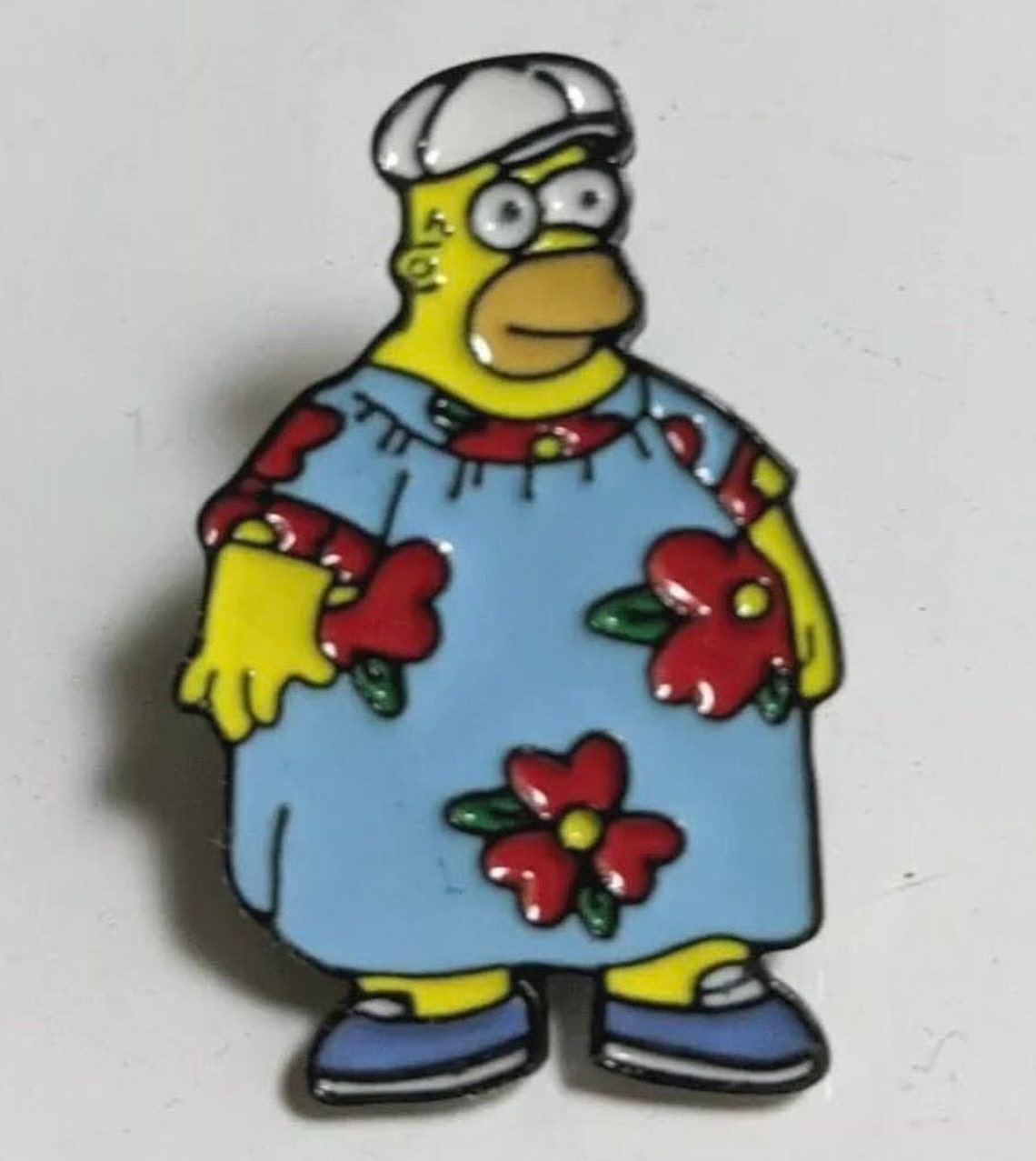 The Simpsons Muumuu Homer Enamel Pin - Etsy