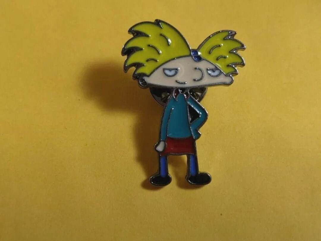 Hey Arnold Cartoon Enamel Lapel Metal Pin Badge Brooch - Etsy