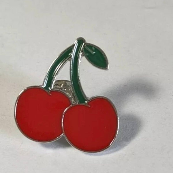 Cherry Brooch - Etsy
