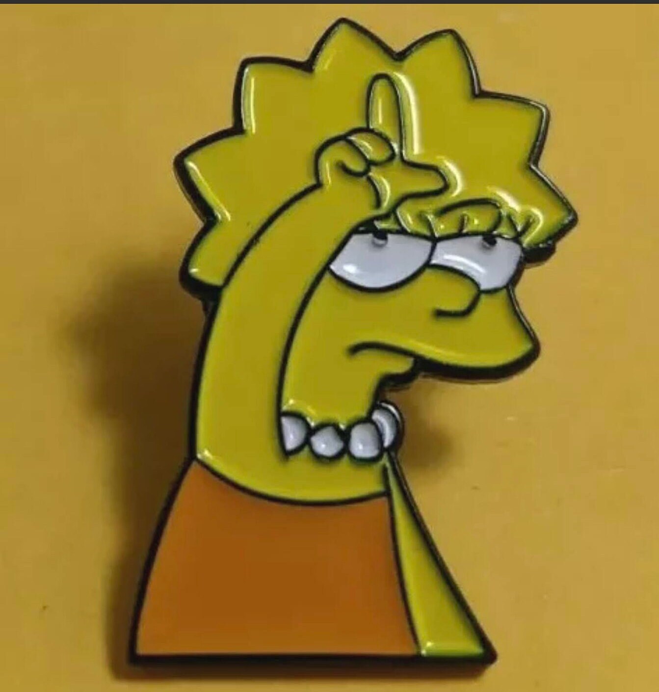 New the Simpsons Loser Lisa Simpson Enamel Pin Badge Brooch 1 US Seller ...