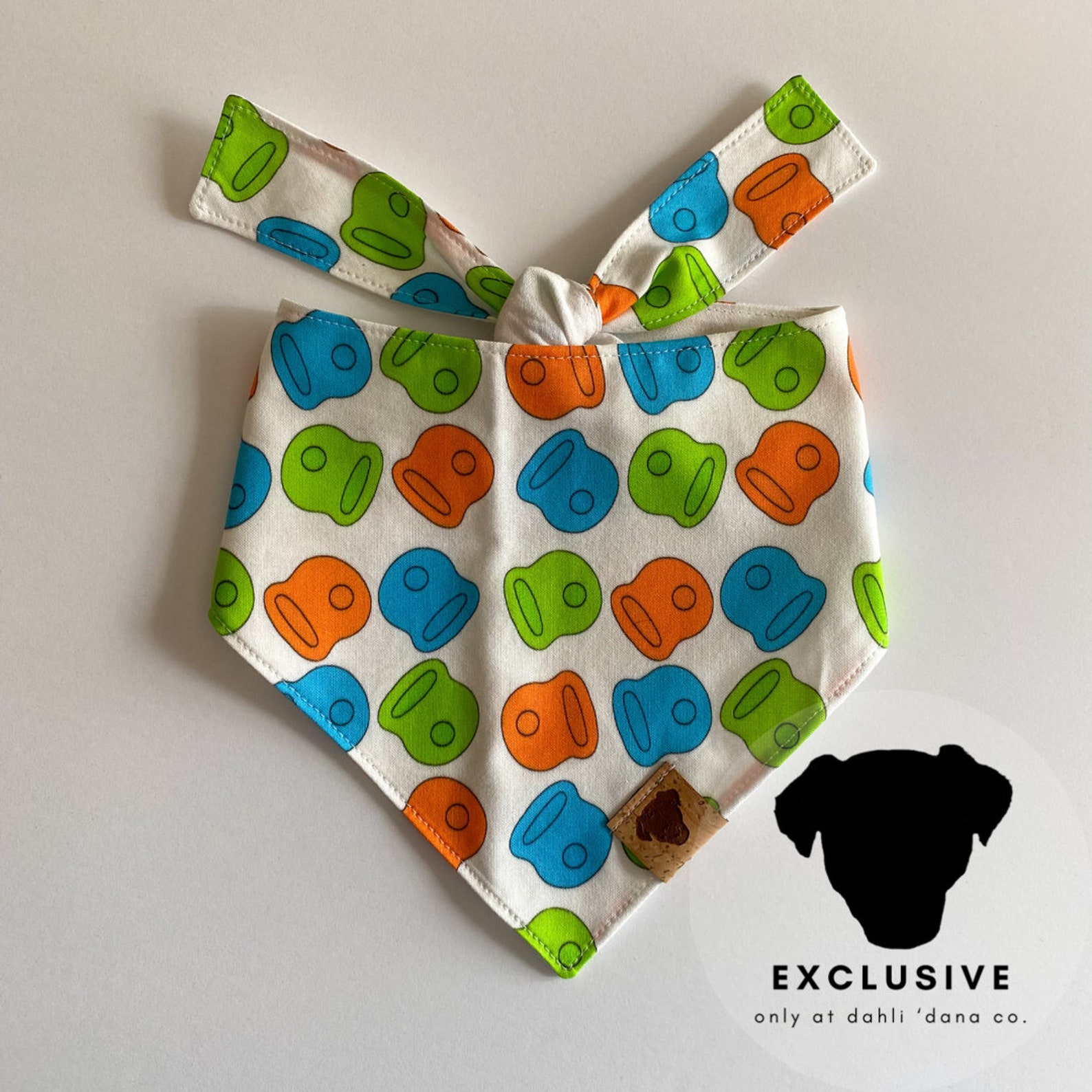 Toppl Inspired Tie on Bandana - Etsy