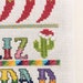 Feliz Navidad Mexican Christmas Cross Stitch Sampler PDF Pattern - Etsy