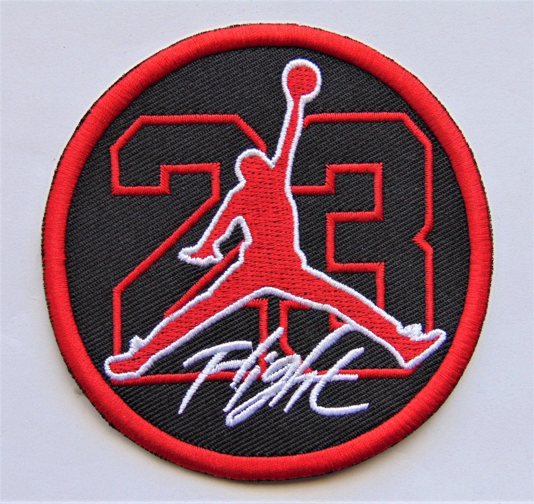 Jordan 23 Flight Jumpman Basketball Sports Patch iron-on - Etsy