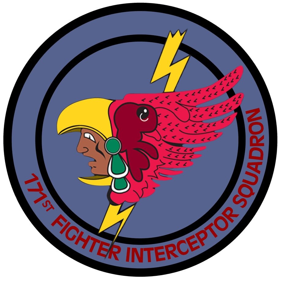 USAF 171st Fighter Interceptor Squadron Self-adhesive Decal - Etsy