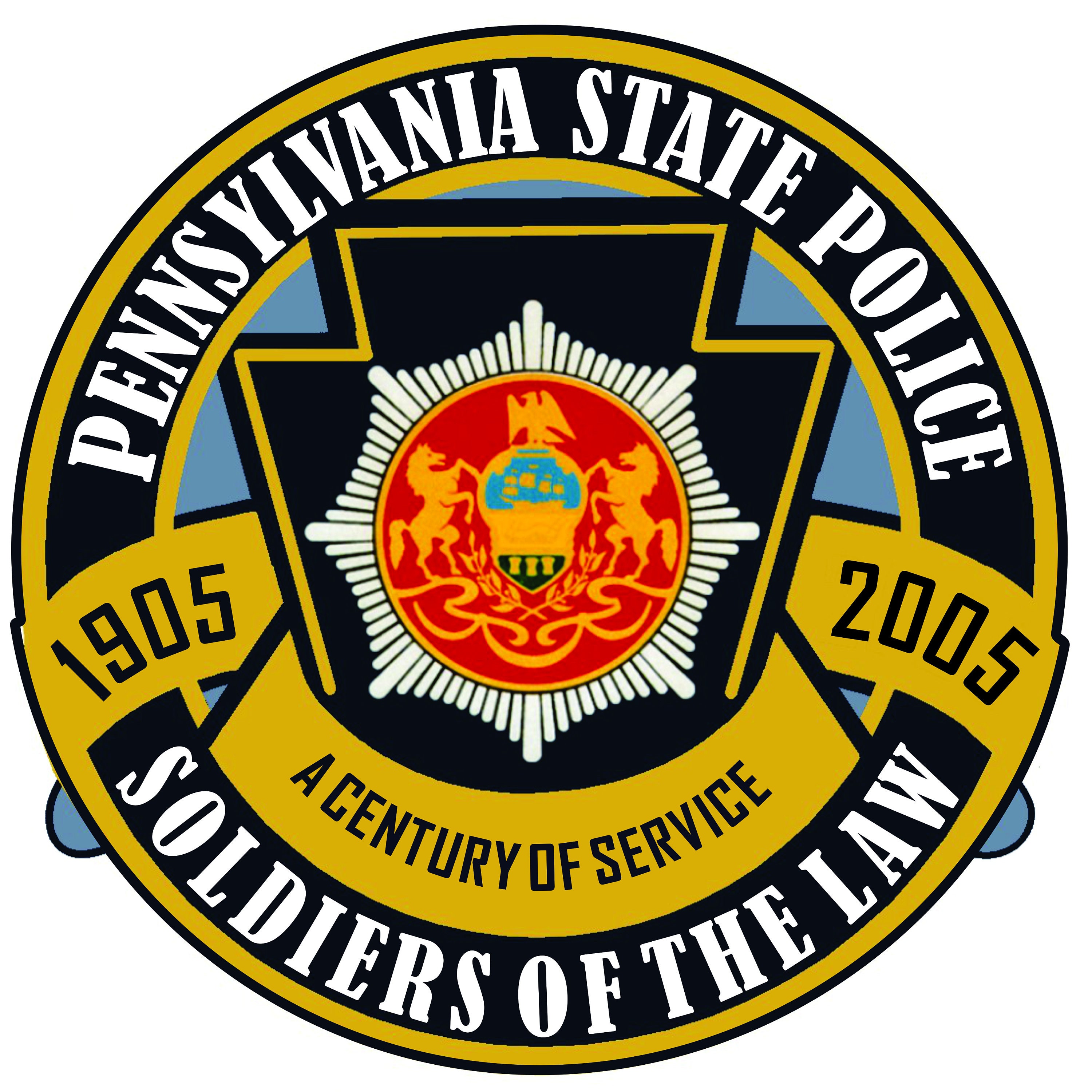 Pennsylvania State Police Self-adhesive Decal contour Cut - Etsy