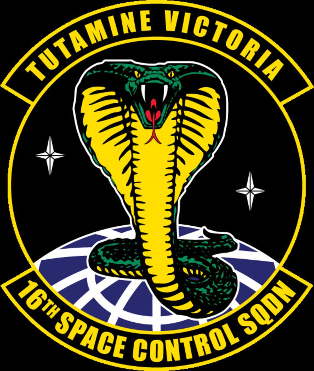 USAF 16th Space Control Squadron Self-adhesive Decal (contour Cut) - Etsy