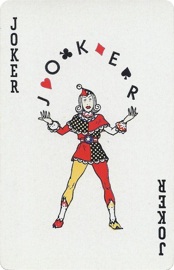 Joker Playing Card