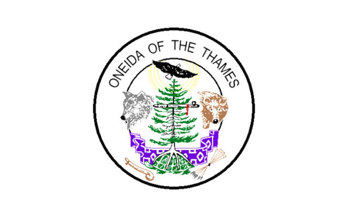 Flag of the Oneida of the Thames Indian Tribe Self-adhesive Decal ...