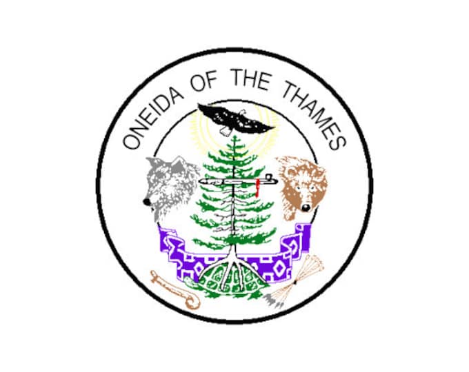 Flag of the Oneida of the Thames Indian Tribe Self-adhesive Decal ...