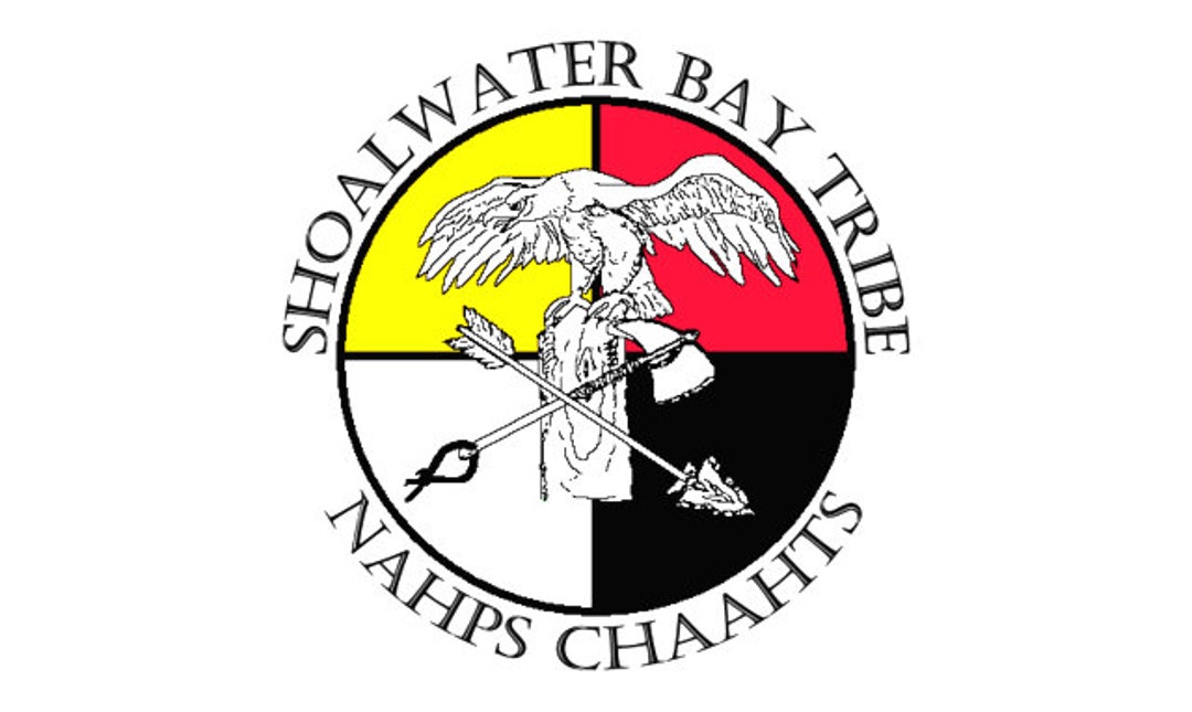 Flag of the Shoalwater Bay Indian Tribe Self-adhesive Decal (native ...