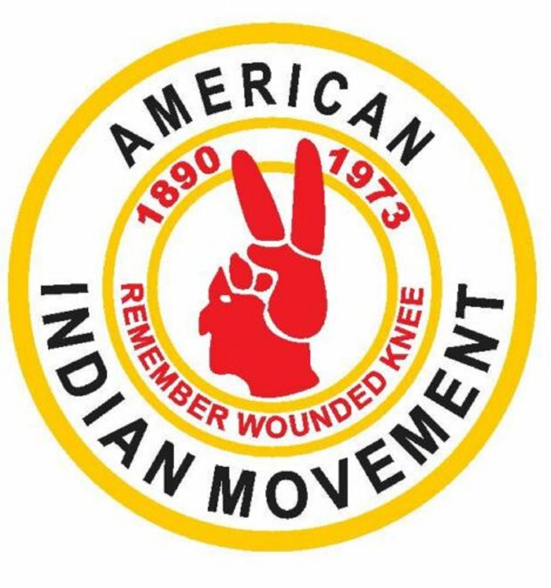 American Indian Movement Decal (native American Pride) - Etsy