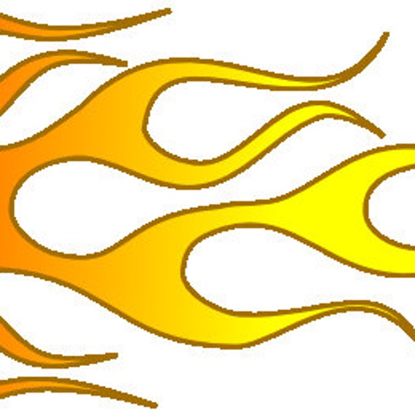 Hot Rod Flame Decals - Etsy