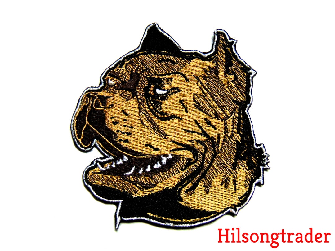 Stuffawler Pitbull Terrier Patch - Etsy