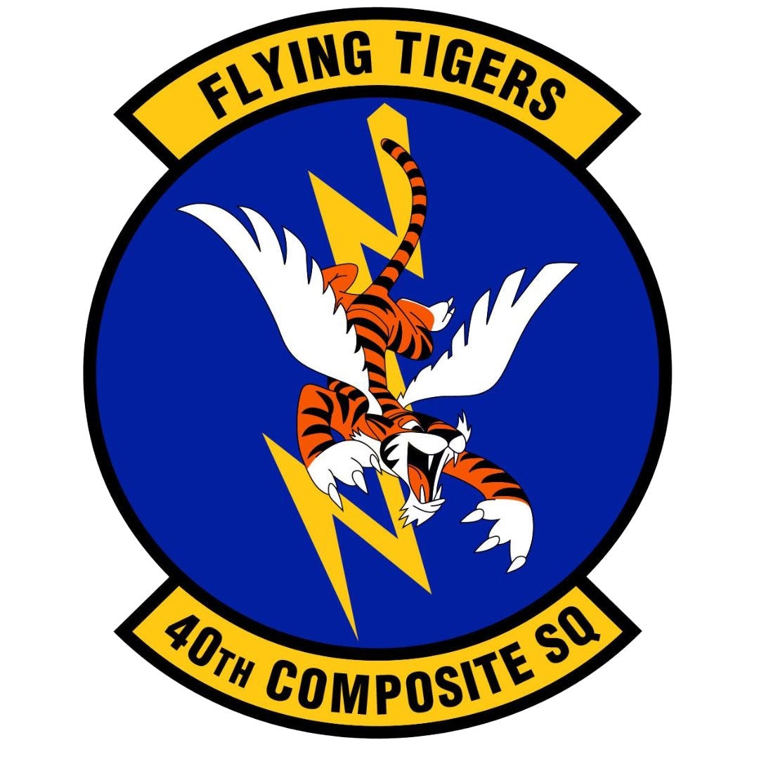 USAF 40th Composite Squadron Self-adhesive Decal (contour Cut) - Etsy
