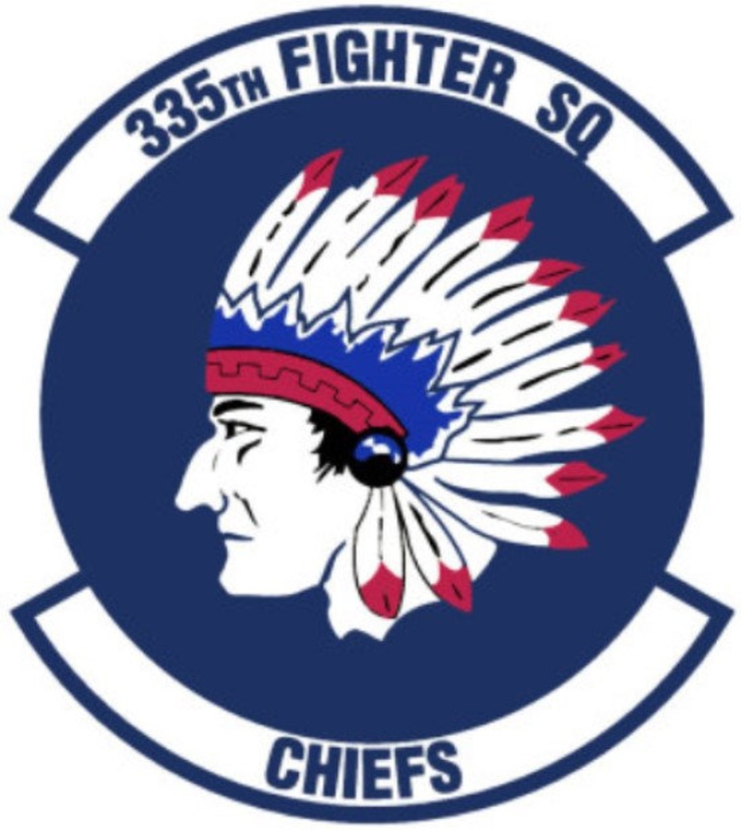 USAF 355th Fighter Squadron Self-adhesive Decal (contour Cut) - Etsy