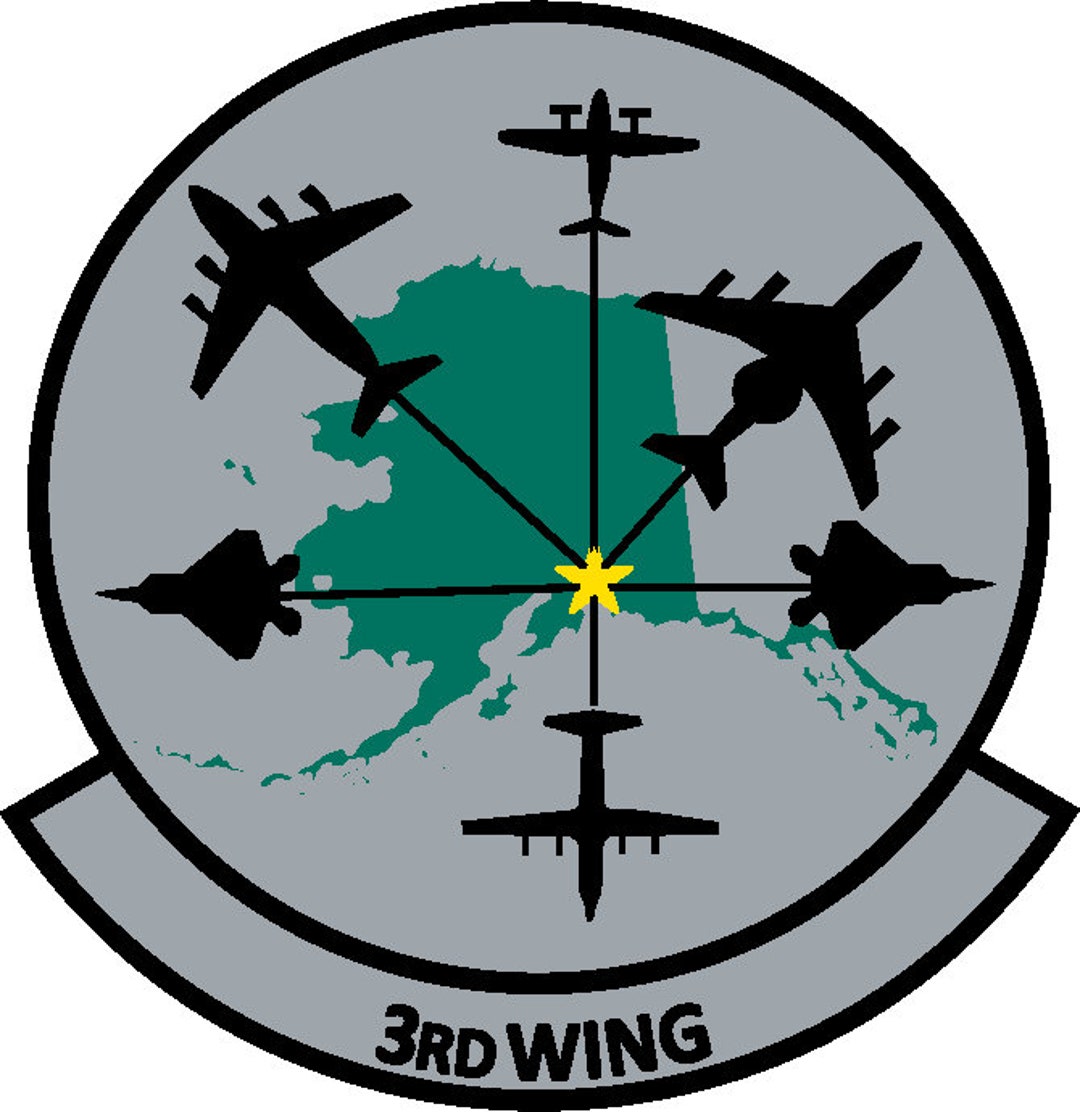 USAF 3rd Wing (alaska) Self-adhesive Vinyl Decal - Etsy