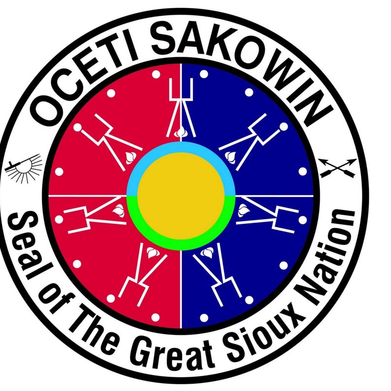 The Great Seal of the Sioux Nation Self-adhesive Decal native - Etsy