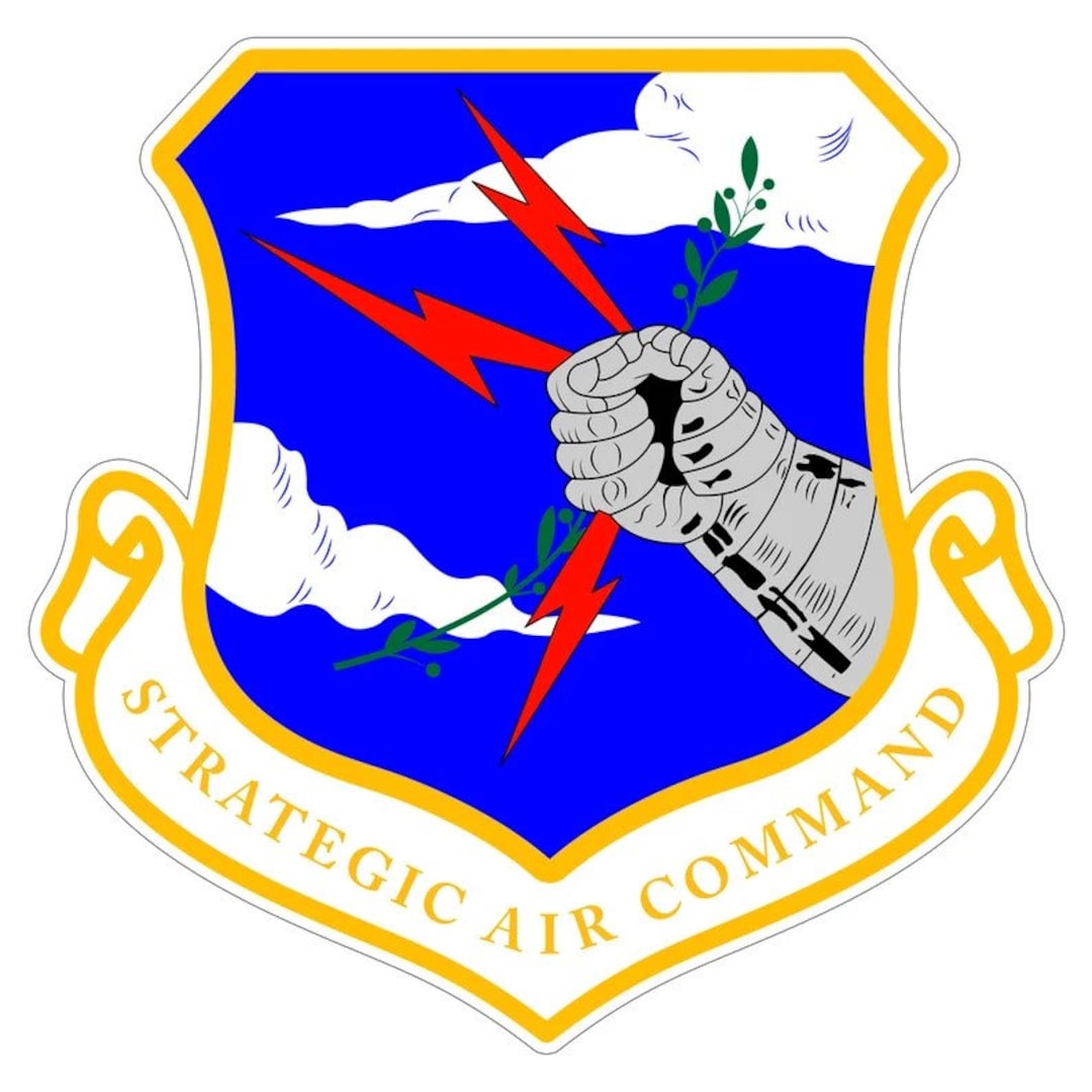 USAF Strategic Air Command Self-adhesive Decal (contour Cut) - Etsy