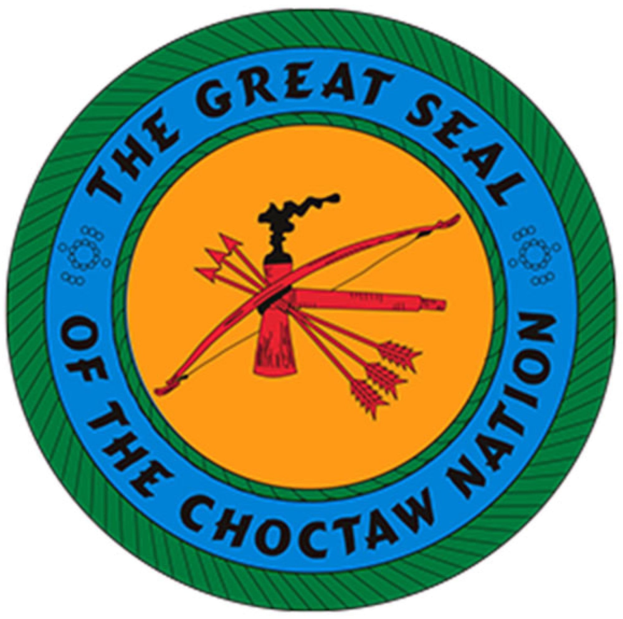 The Great Seal of the Choctaw Nation Self-adhesive Decal (native ...