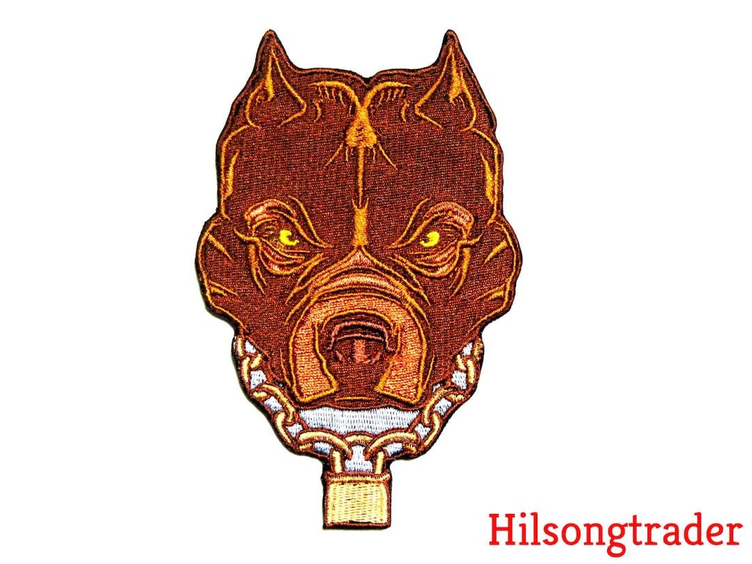 Stuffawler Pitbull Terrier Patch - Etsy