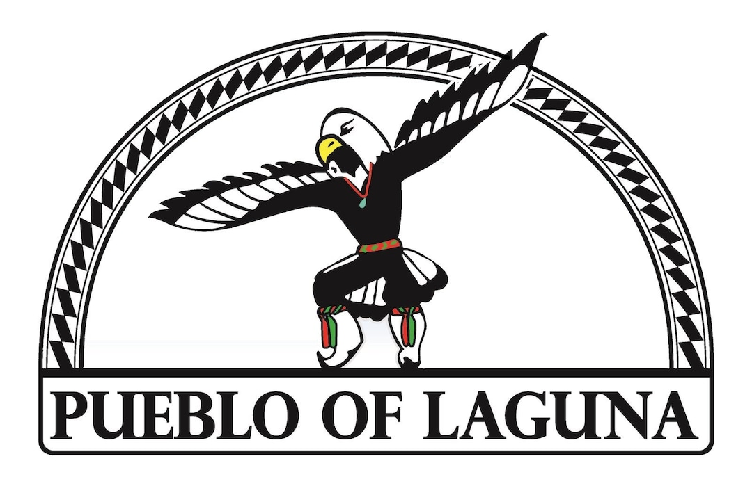 The Pueblo of Laguna Indian Flag Self-adhesive Decal (native American ...