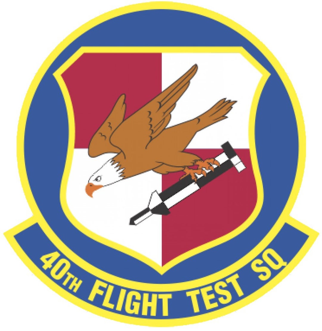 USAF 40th Fighter Tactical Squadron Self-adhesive Decal (contour Cut ...