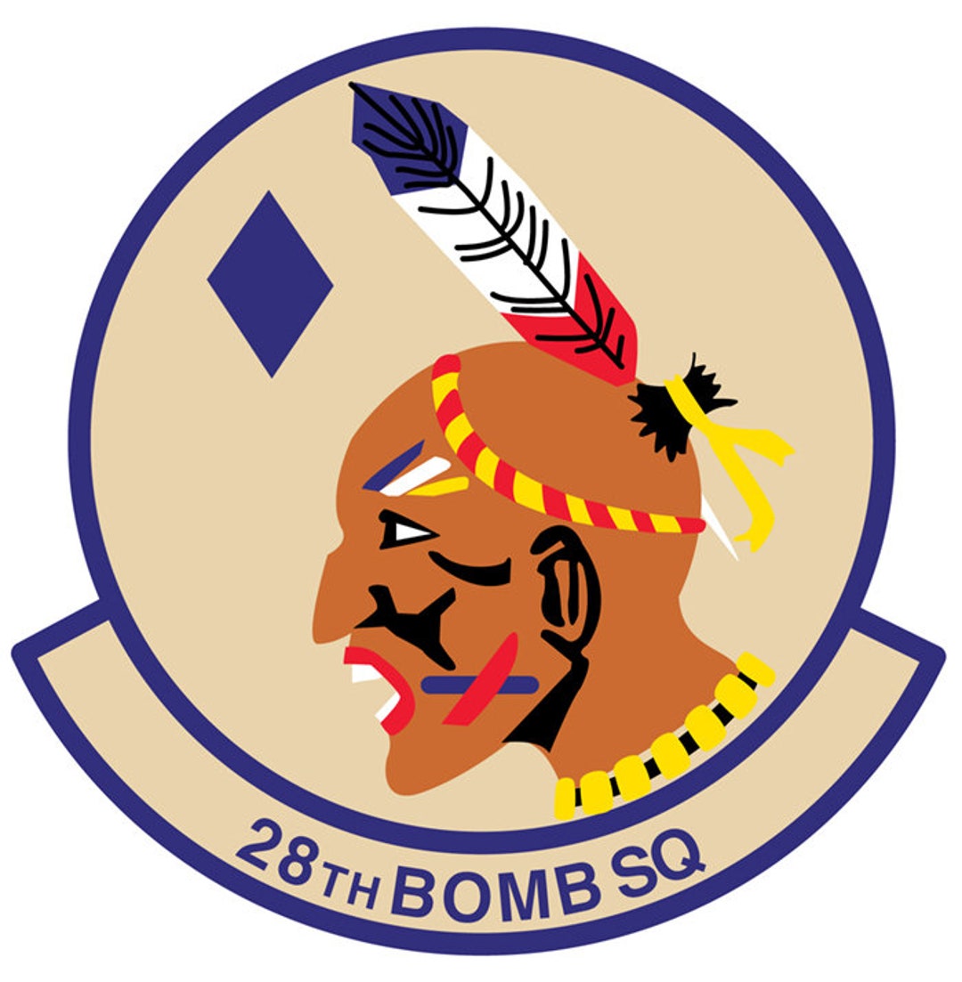 USAF 28th Bomb Squadron Self-adhesive Decal (contour Cut) - Etsy