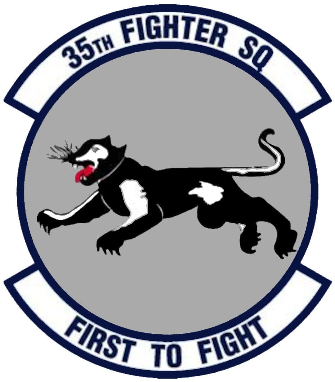 USAF 35th Fighter Squadron Self-adhesive Decal (contour Cut) - Etsy