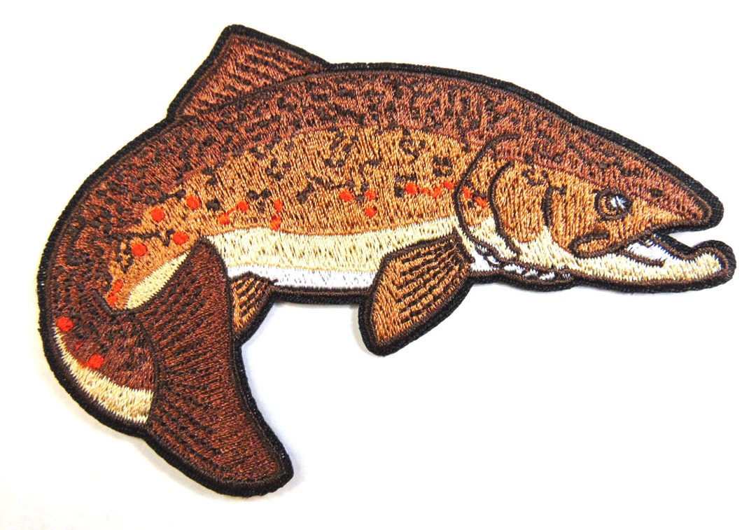 Chinook Salmon Embroidered Patch (iron-on) - Etsy