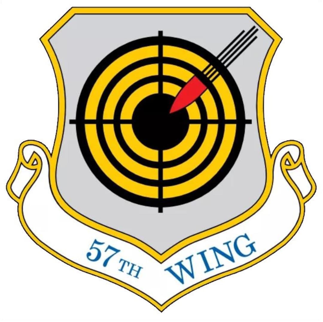 USAF 57th Fighter Wing Self-adhesive Decal (contour Cut) - Etsy