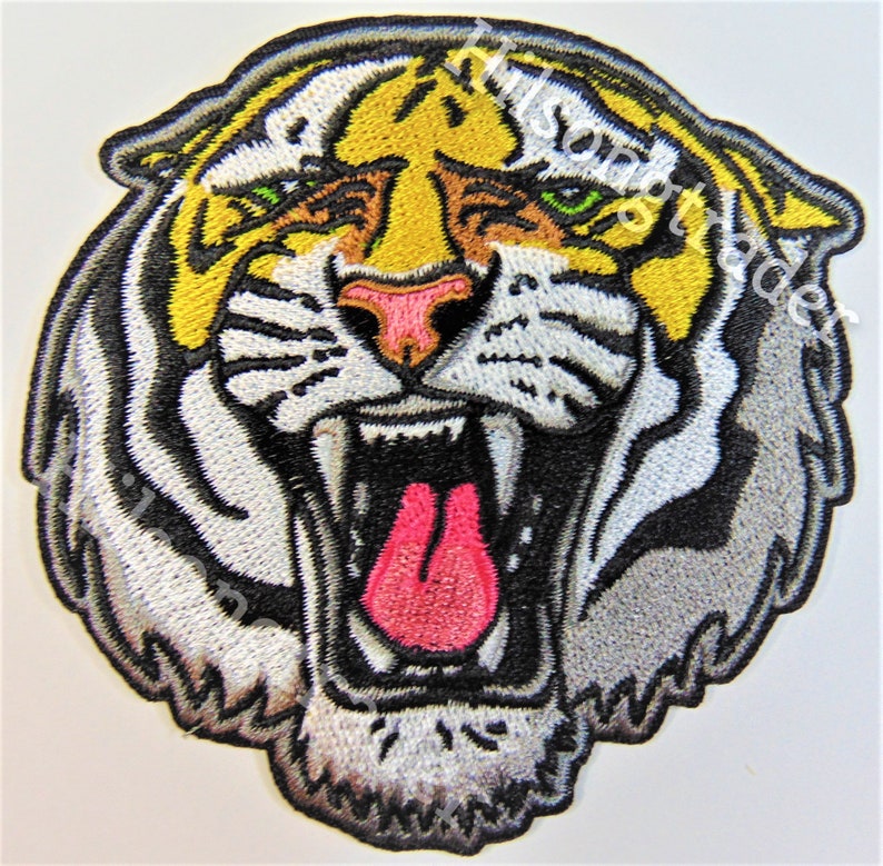 Tiger Applique Patch - Etsy