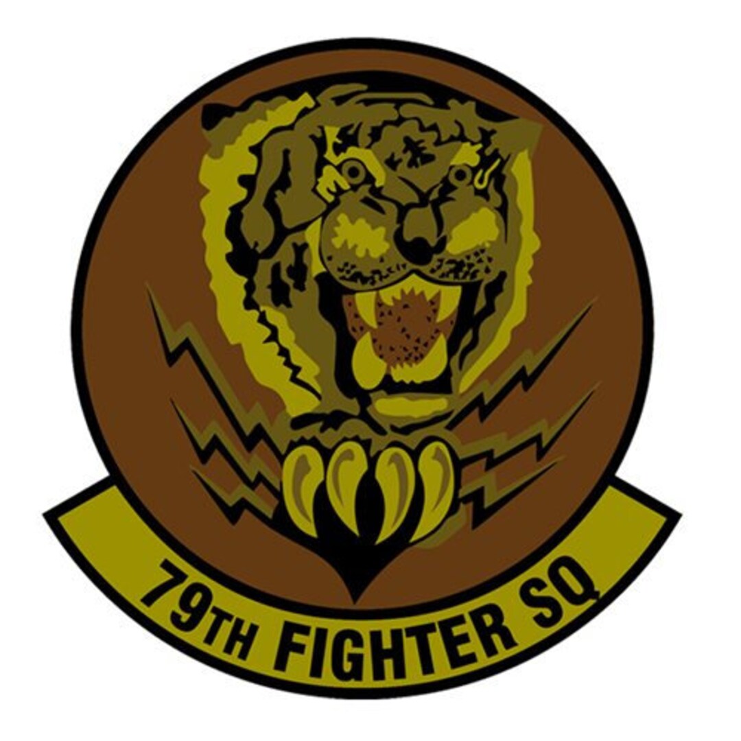 USAF 79th Fighter Squadron Self-adhesive Decal (contour Cut) - Etsy