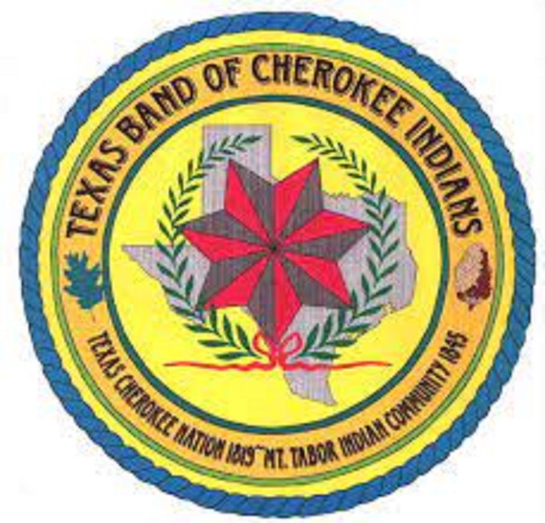 The Texas Cherokee Nation 1819 - Mt. Tabor Community 1845 Self-adhesive ...