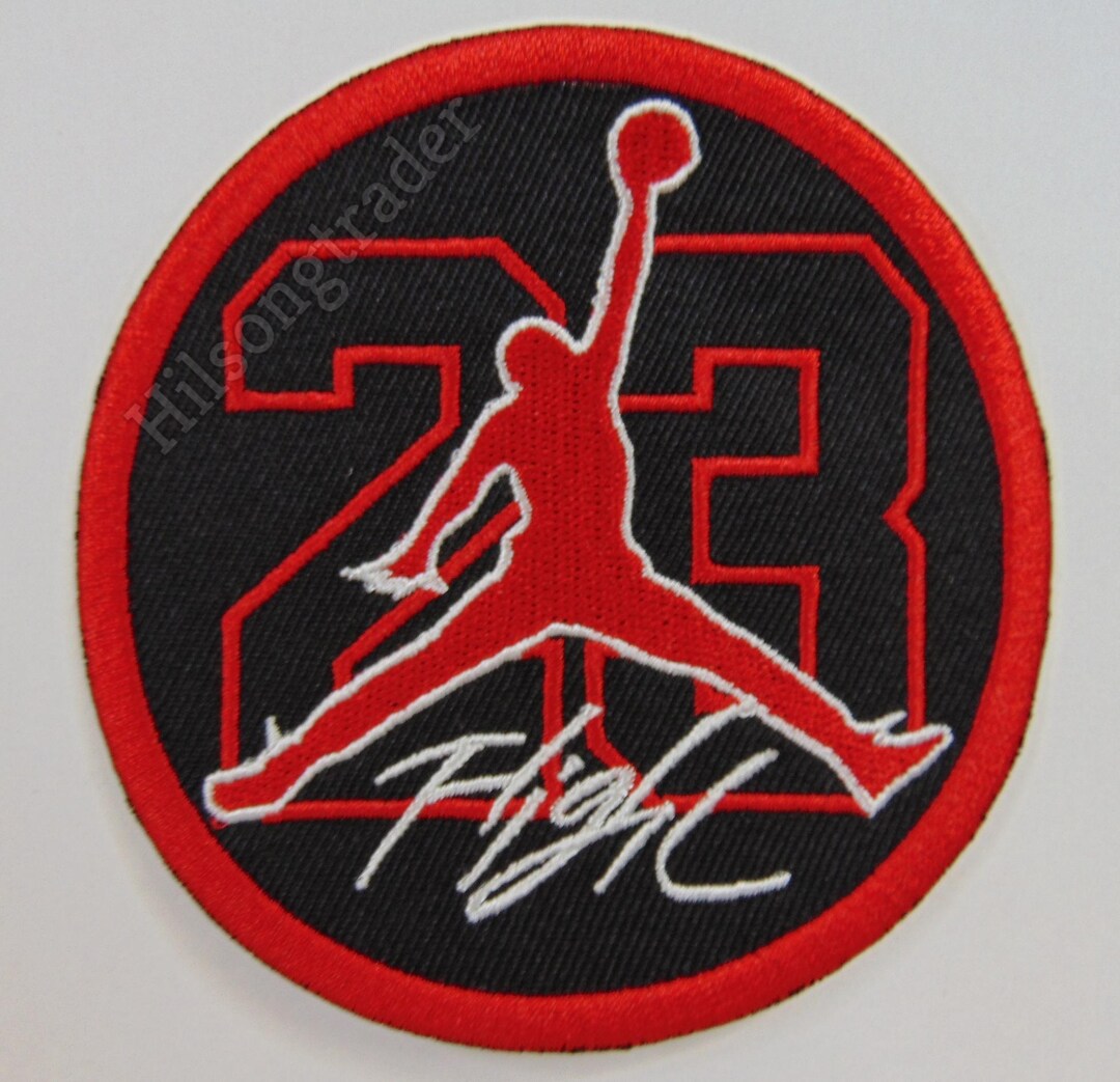 23 Jumpman Flight Patch (iron-on) Basketball Sports LAST ONE!!! - Etsy