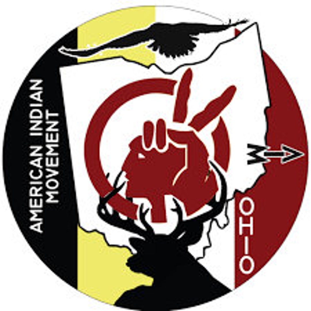 The American Indian Movement Ohio Self-adhesive Decal (native American ...