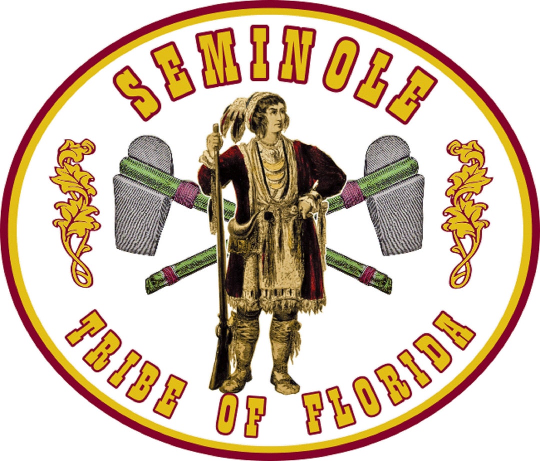Seminole Tribe of Florida Self-adhesive Decal (native American Pride ...