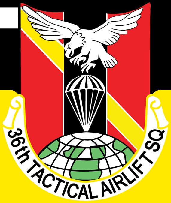 USAF 36th Tactical Airlift Squadron Self-adhesive Decal contour Cut - Etsy
