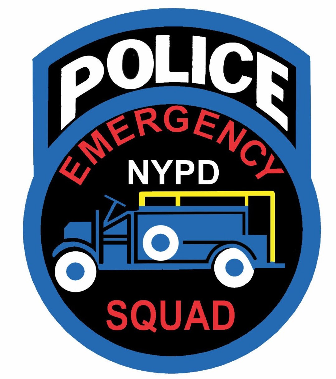 New York City Police Dept. ESU SEACATS Decal (contour Cut-size in ...