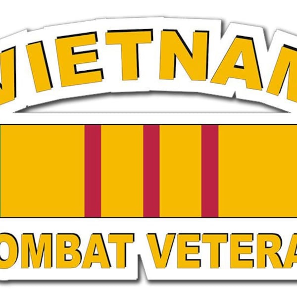 Vietnam Veteran Decal - Etsy