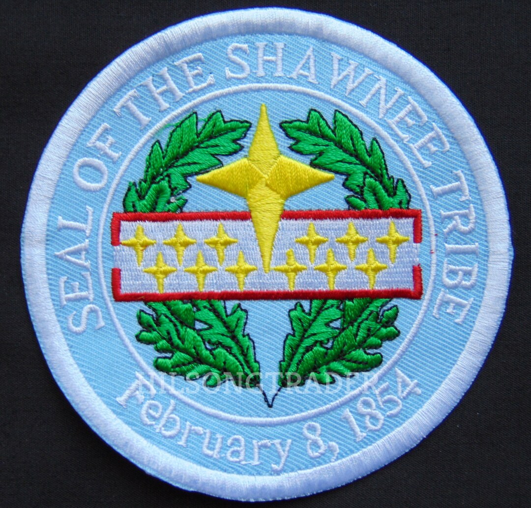 Shawnee Tribe of North America (native American Tribal Insignia) Patch ...