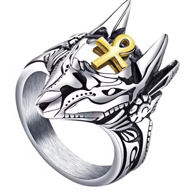 Anubis Ring - Etsy