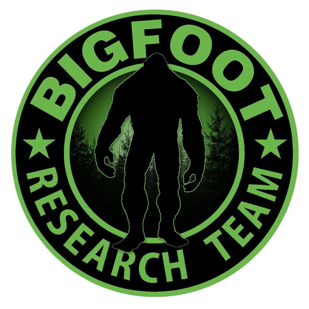 Big Foot Research Team Self-adhesive Decal - Etsy