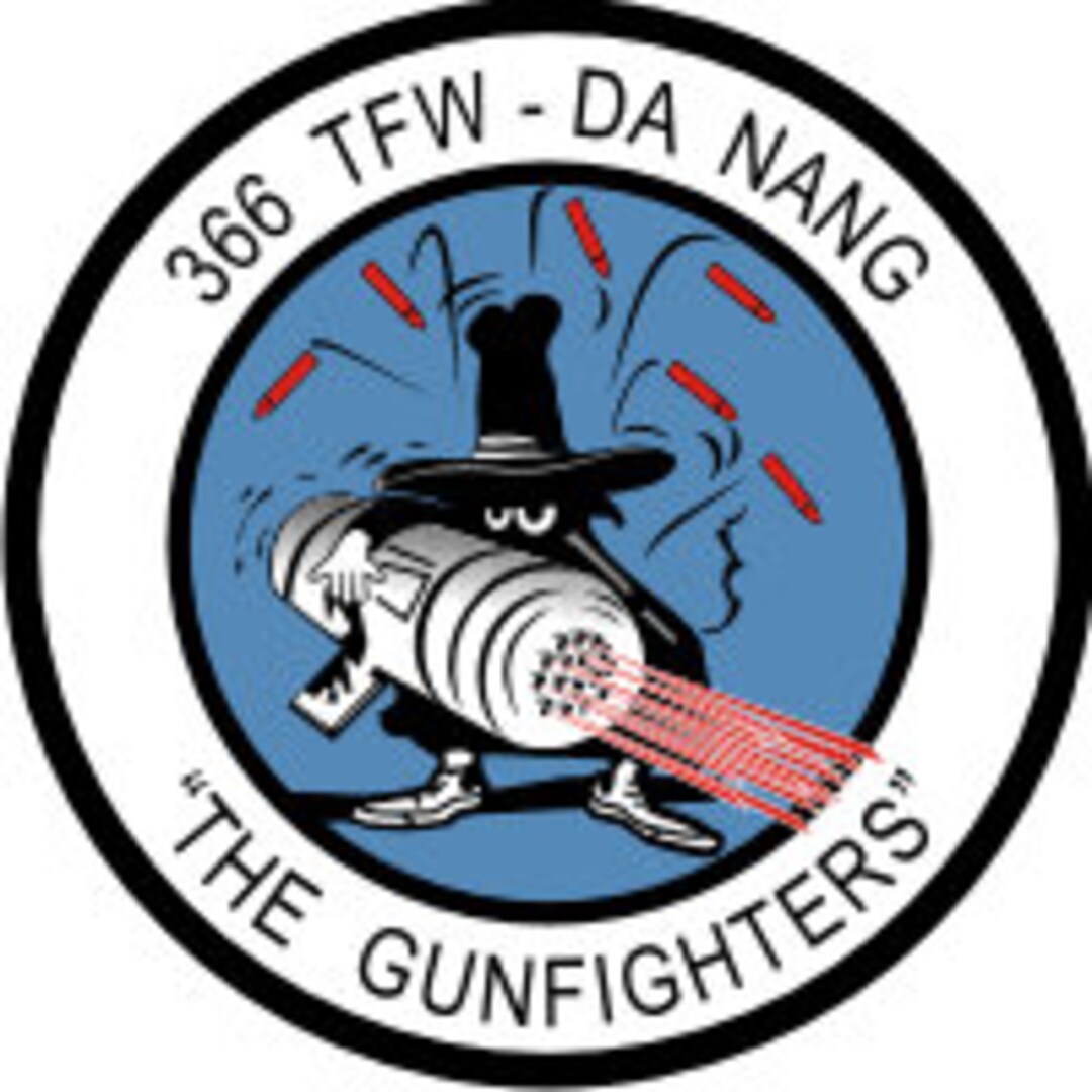 USAF 366th Tactical Fighter Wing "da Nang" Self-adhesive Decal (contour ...