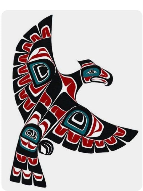 Native American Tribal Condor Self-adhesive Decal native - Etsy