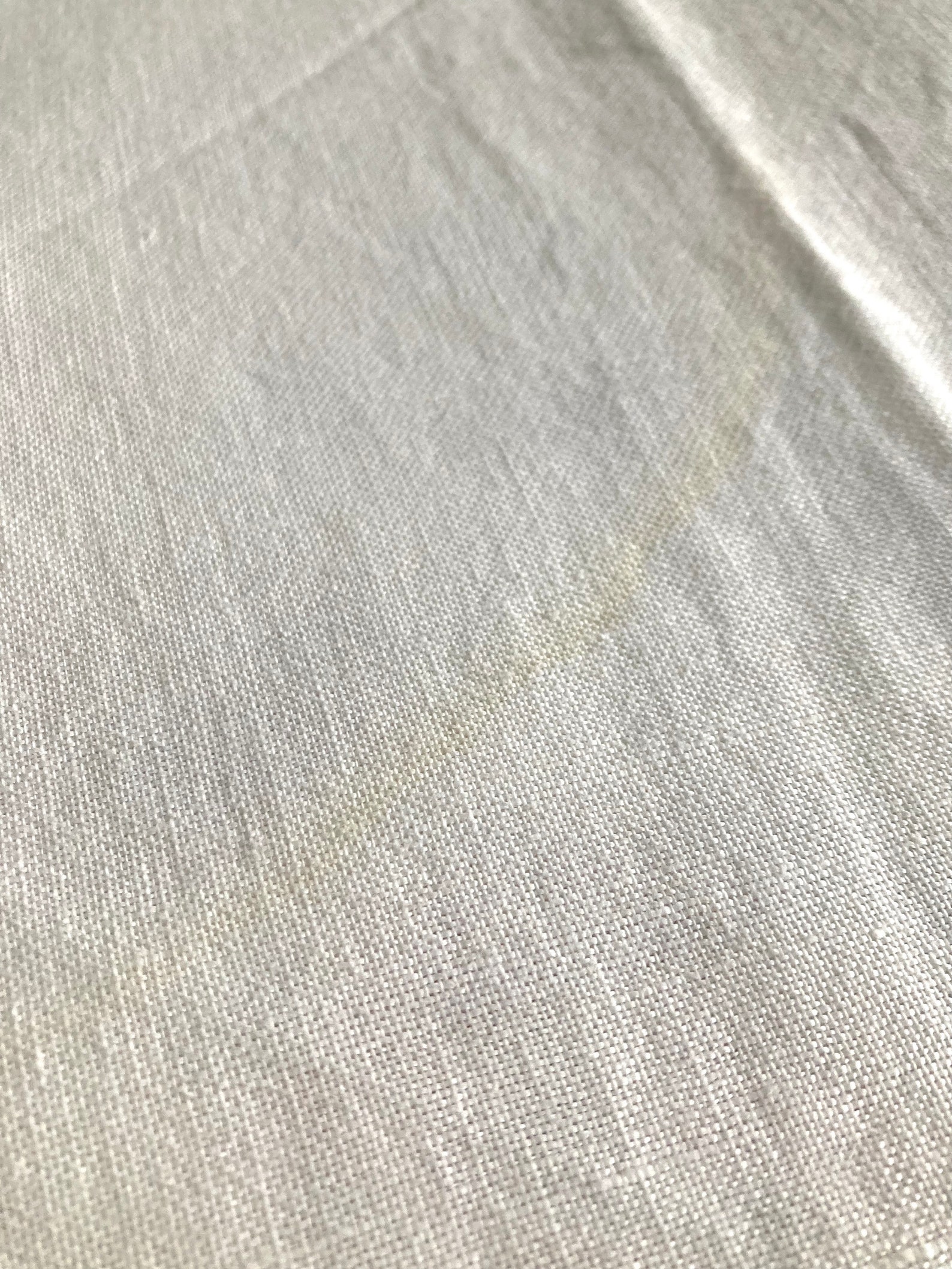 Antique French LINEN Fil Sheet fluid Linen Monogramed DP Lace Trimming ...