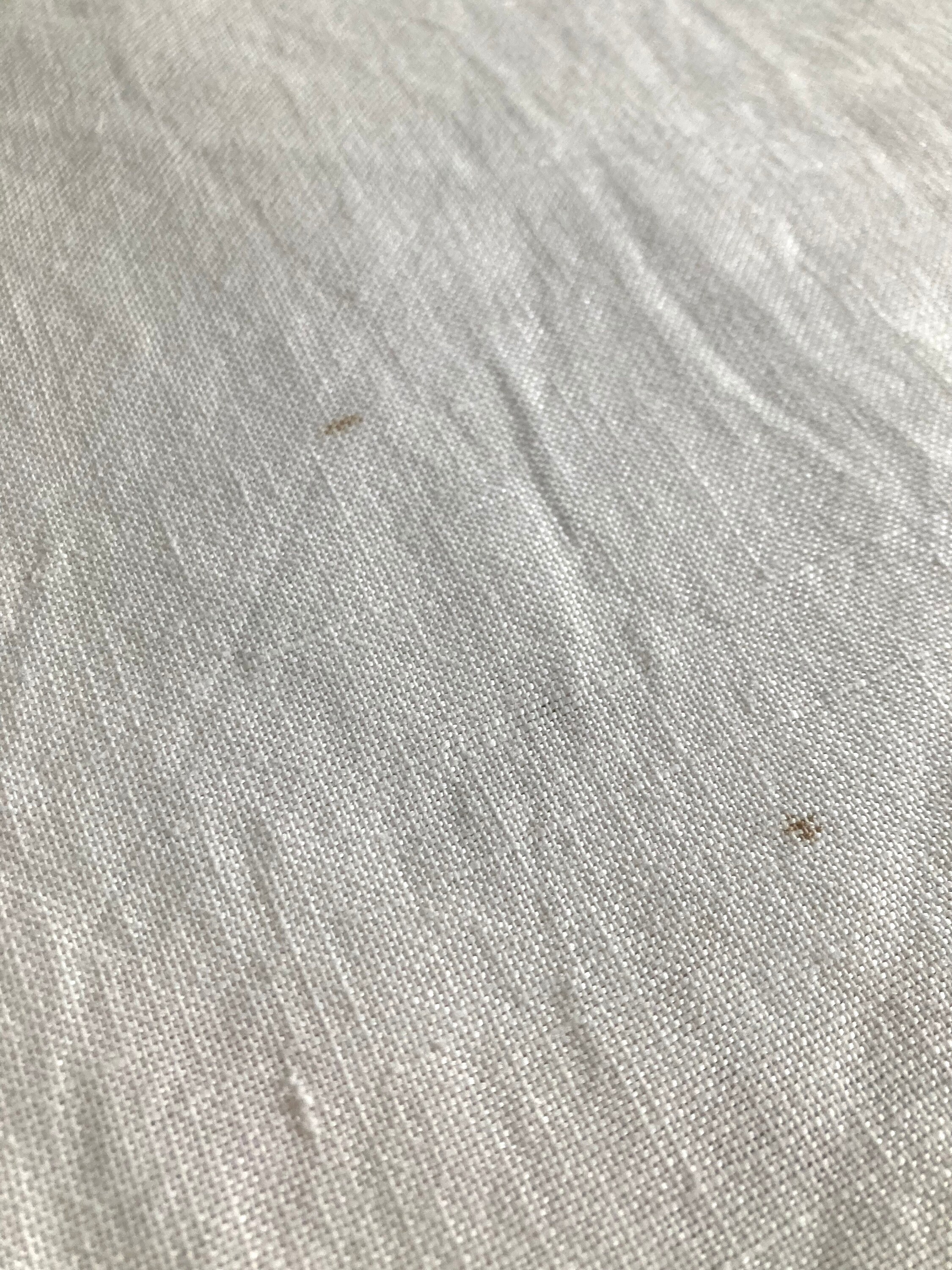 Antique French LINEN Fil Sheet fluid Linen Monogramed DP Lace Trimming ...
