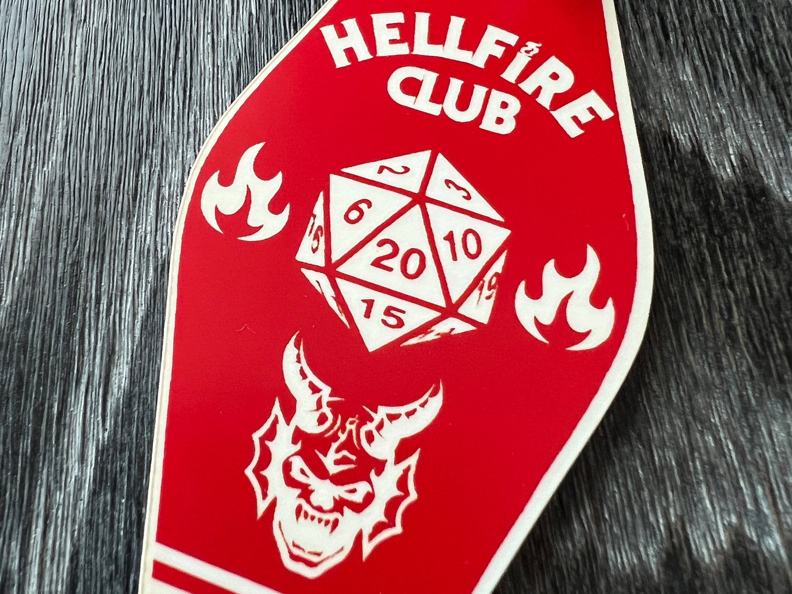 Fire Hell Club Retro Keychain Hell Club Fire Club Vintage - Etsy